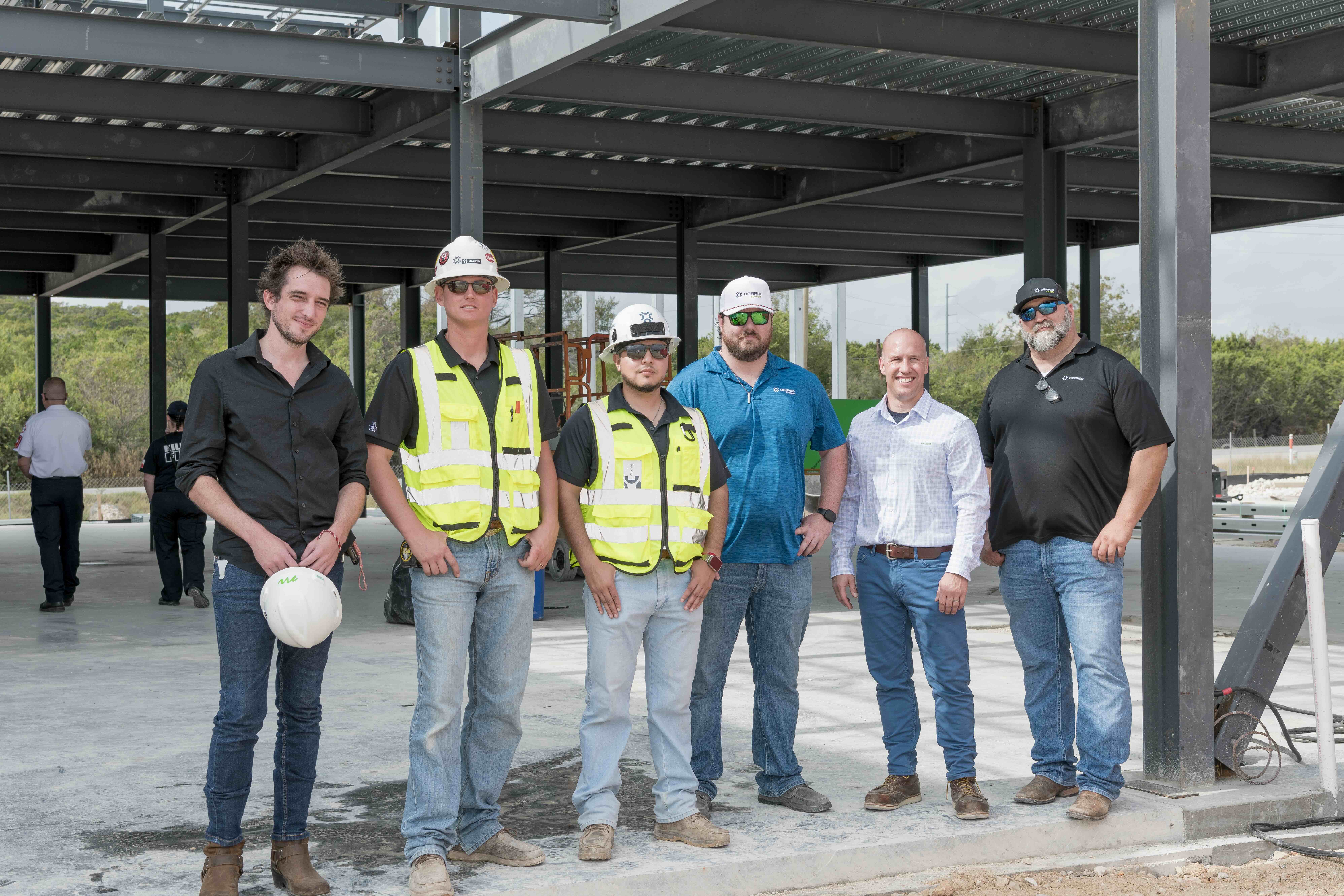 Cerris Builders Celebrates Killeen Fire Department Topping Out - Cerris